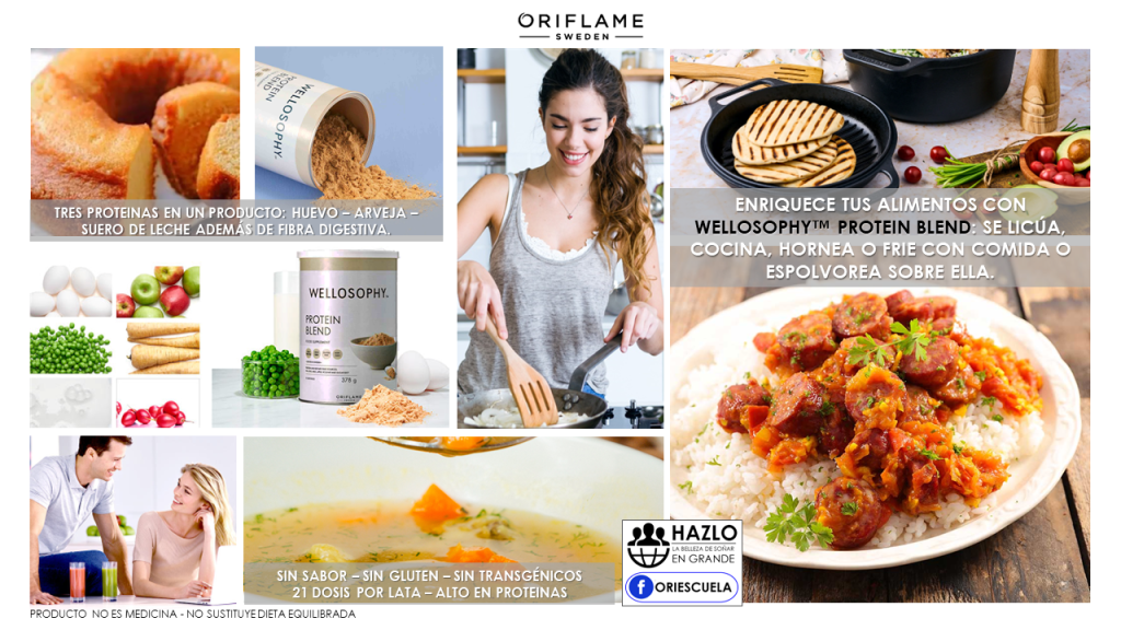 Mezcla en Polvo a Base de Proteína Wellosophy™ « Ori-Escuela con Patty Rios